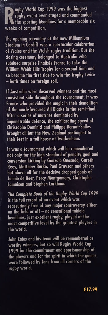 Title: The Complete Rugby World Cup 1999Author/s: Ian Robertson (ed ...